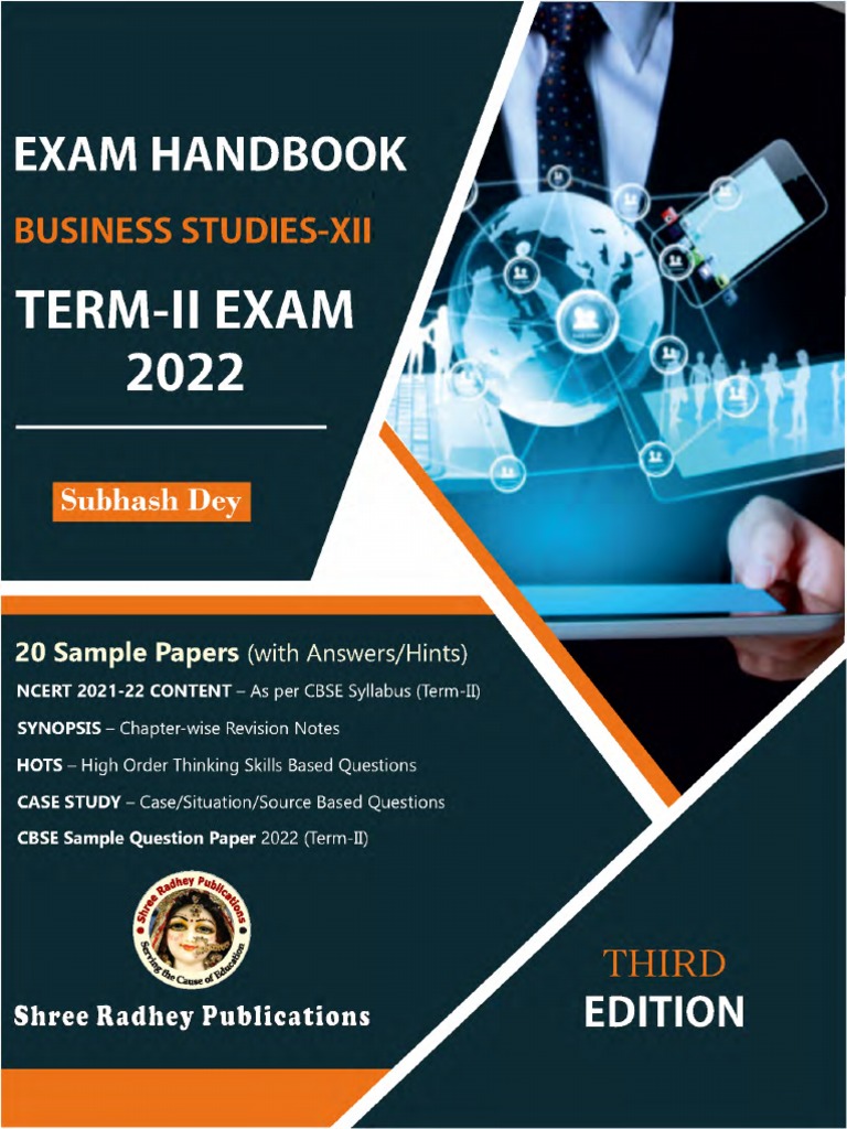 Sample Paper-3 - Subhash Dey's Business Studies-XII - Exam Handbook ...
