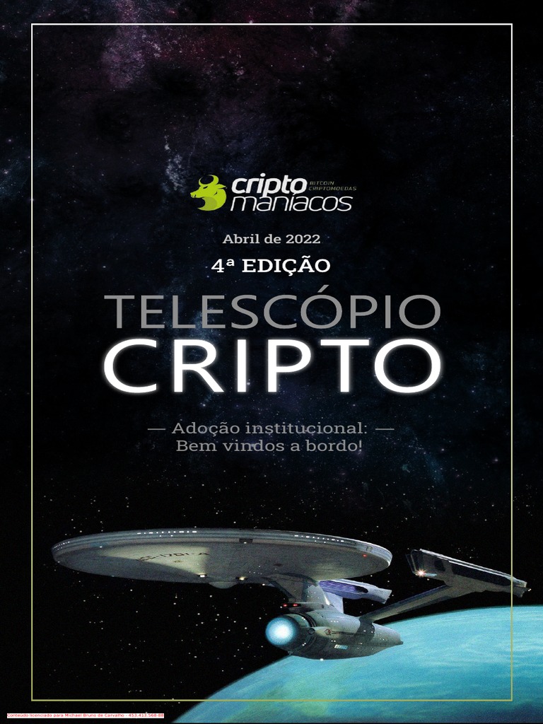 Telescópio Cripto - MAIO 2022 - Criptomaníacos | PDF | Bitcoin | Criptomoeda
