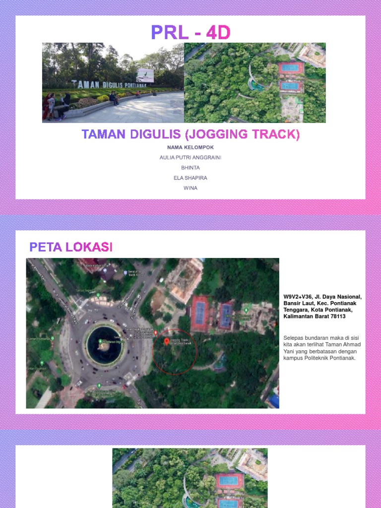 PRL - Taman Digulis (Jogging Track) | PDF