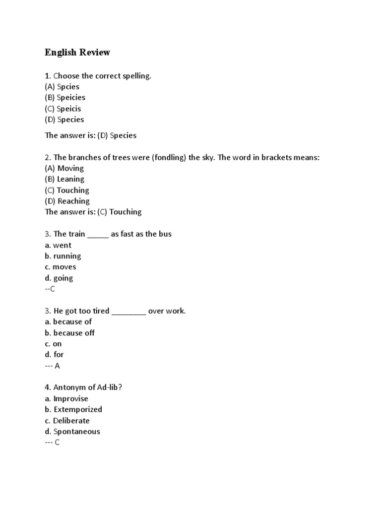 English Review | PDF | Linguistics | Linguistic Typology