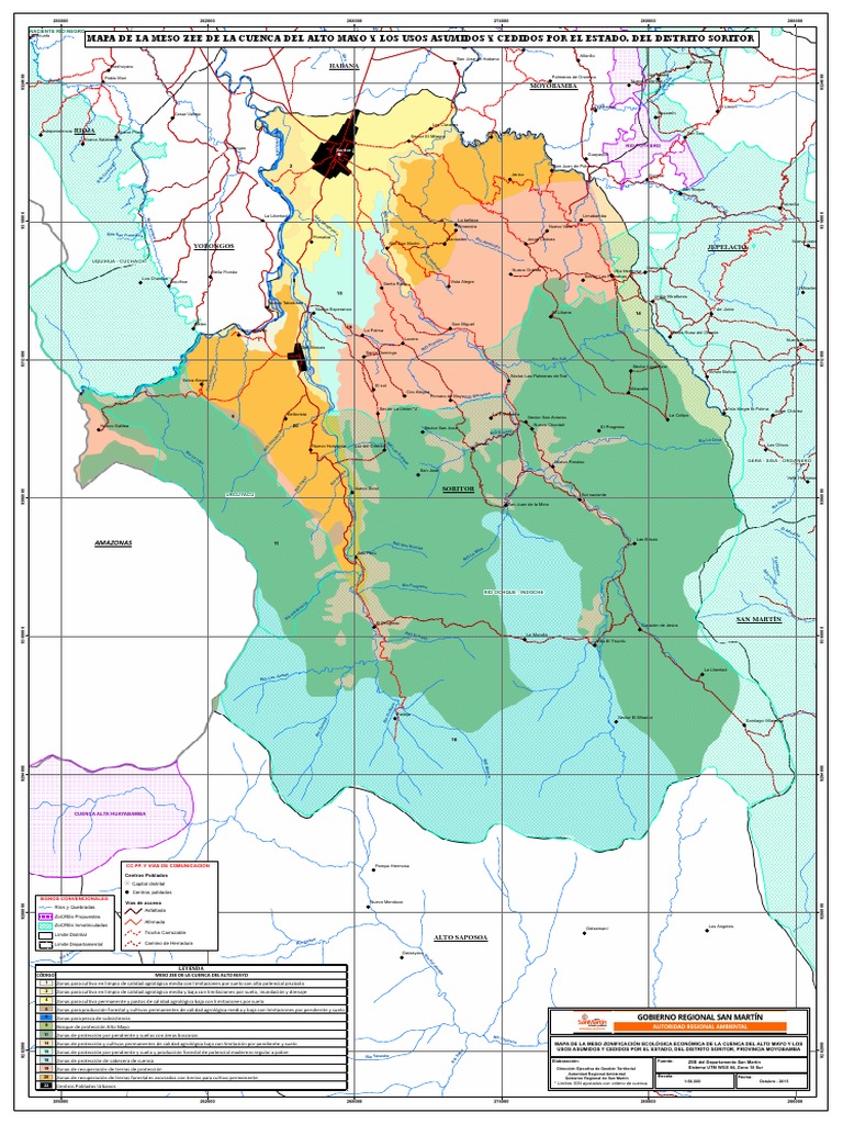 Mapa de Soritor y su ZEE | PDF