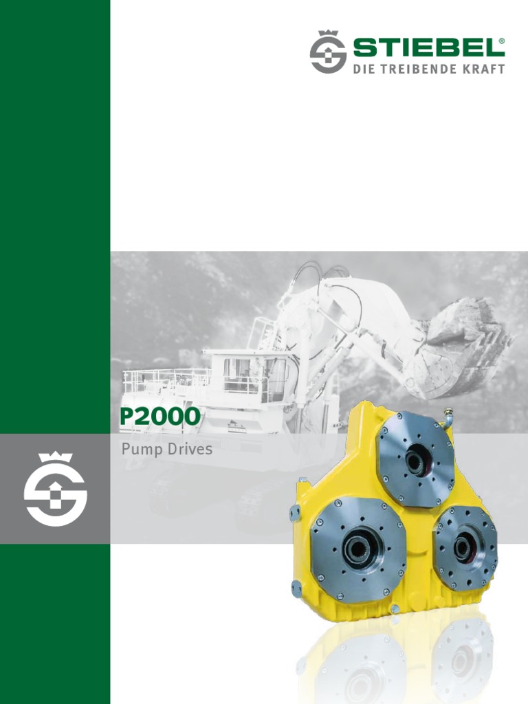 Pump Drives p2000 en | PDF | Transmission (Mechanics) | Engines