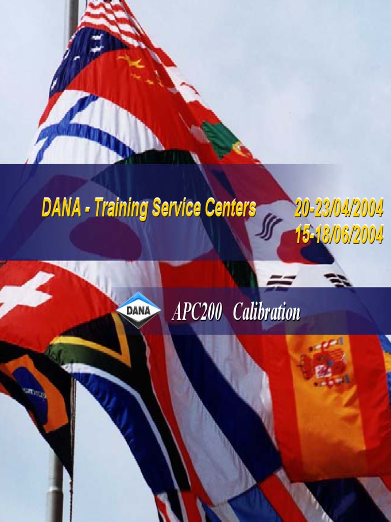 APC200 Calibration X Operator-E | PDF | Transmission (Mechanics) | Clutch