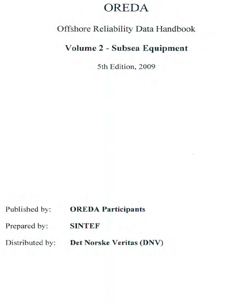 Oreda 2009-Volumen 2 | PDF