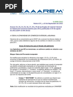 Guía del Anexo 22 en Comercio Exterior | PDF