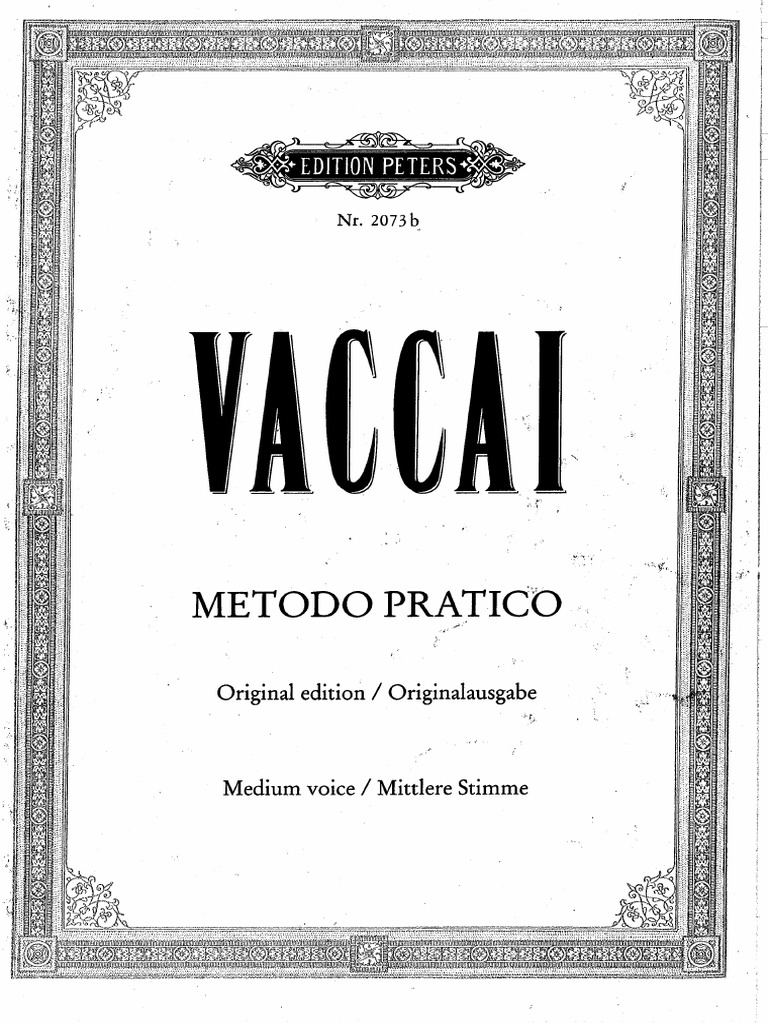 Vaccai | PDF