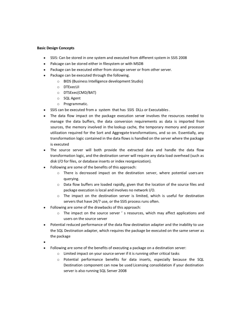 Basic Design Concepts | PDF | Databases | Microsoft Sql Server
