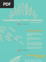 Housekeeping Tools, Materials and Equipment | PDF | Housekeeping ...