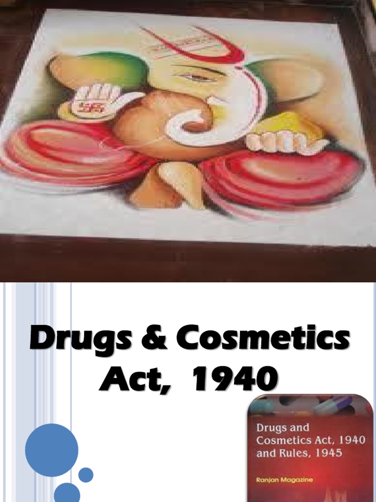 Drug & Cosmetics Act | Download Free PDF | Pharmacology | Phases Of ...