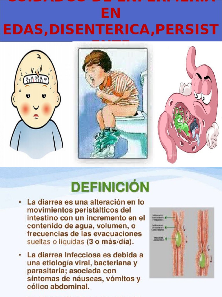 Cuidados de Enfermería en EDA Disentérica | PDF | Diarrea | Heces