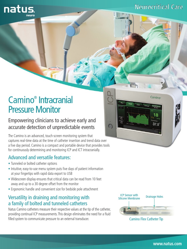 Camino ICP Monitor | PDF | Neuroscience