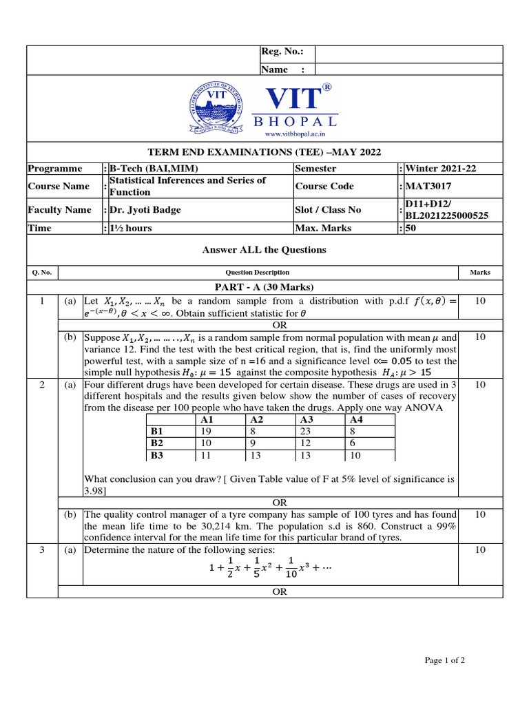 D11 - D12-0525-MAT3017 - Statistical Inferences and Series of Function ...