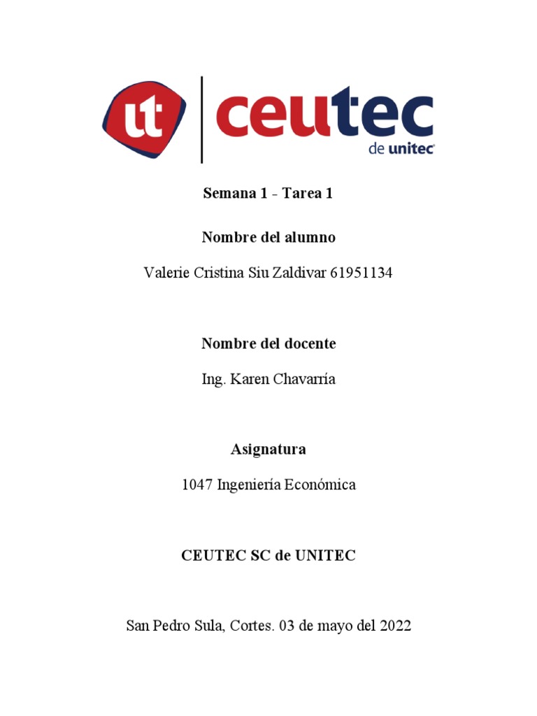 Portada Tareas Word | PDF