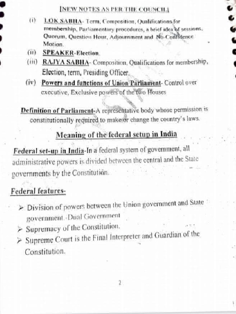 Civics Class 10 | PDF