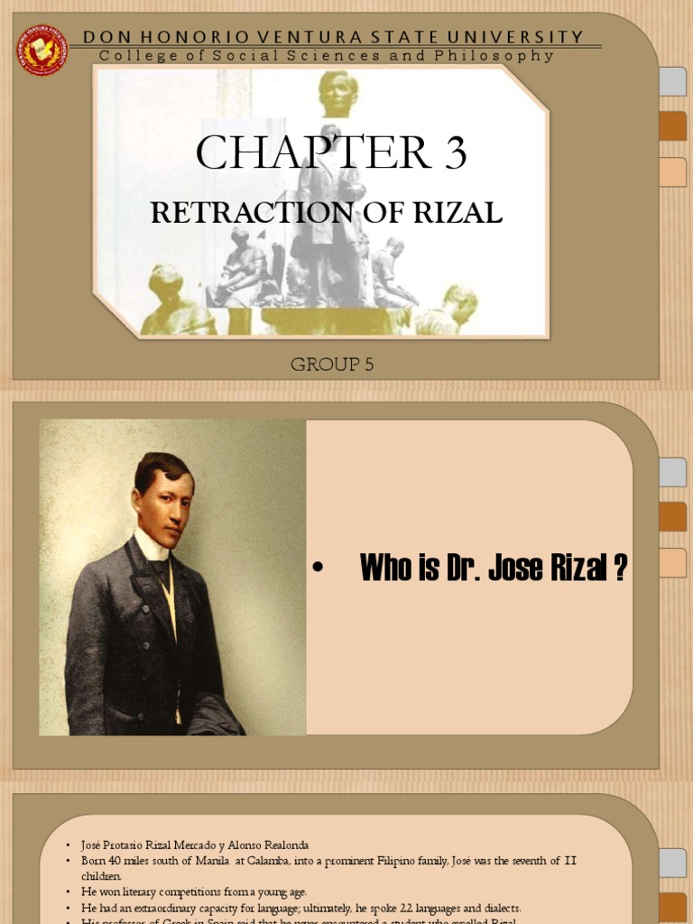An Analysis of the Controversy Surrounding José Rizal's Alleged ...