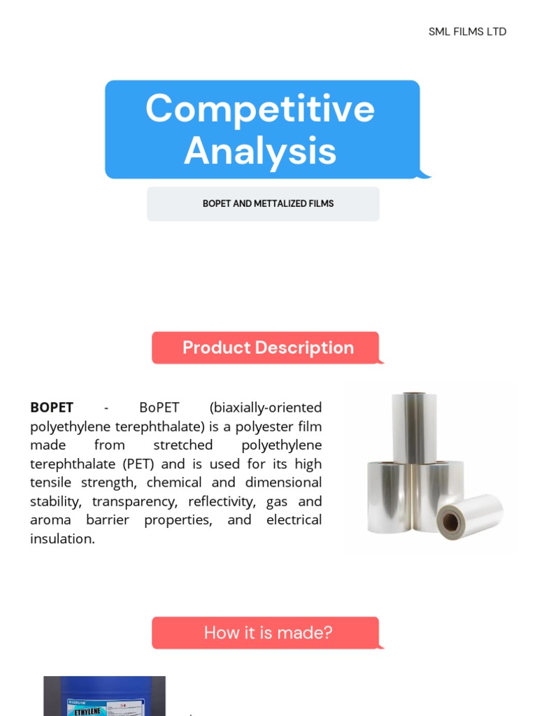 Bopet Films | PDF | Chemical Substances | Industrial Processes