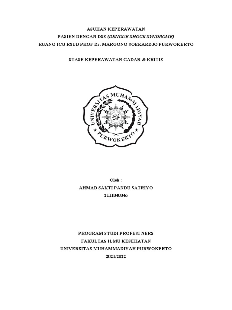 Askep DSS Ruang Icu | PDF