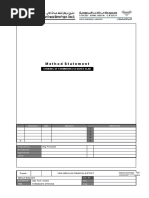 Method of Statement Retaining Wall Rev 01 | PDF | Concrete | Secondary ...