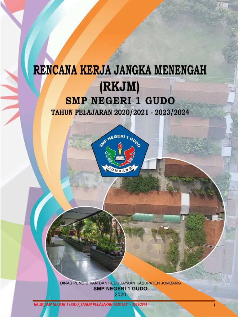 Contoh Rencana Kerja Jangka Menengah (RKJM) SMP Tahun 2020-2024 | PDF ...