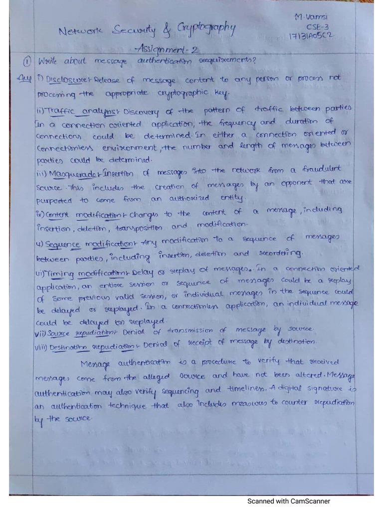 NSC Assignment | PDF