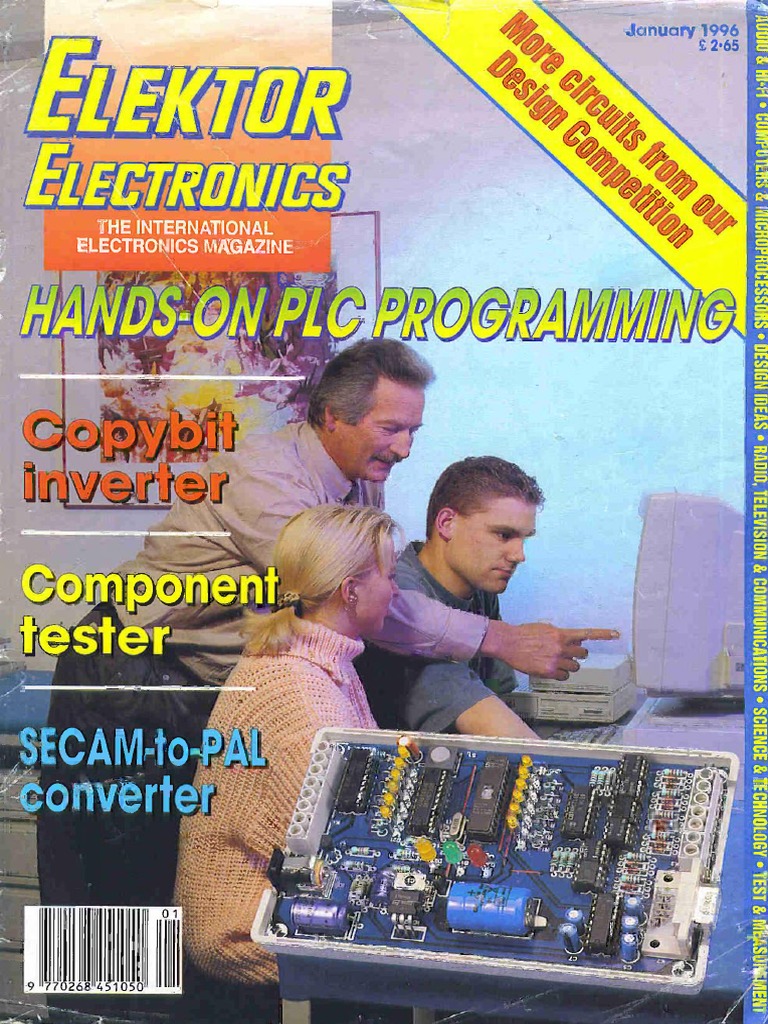 Elektor 1996 01 | PDF | Programmable Logic Controller | Information Age