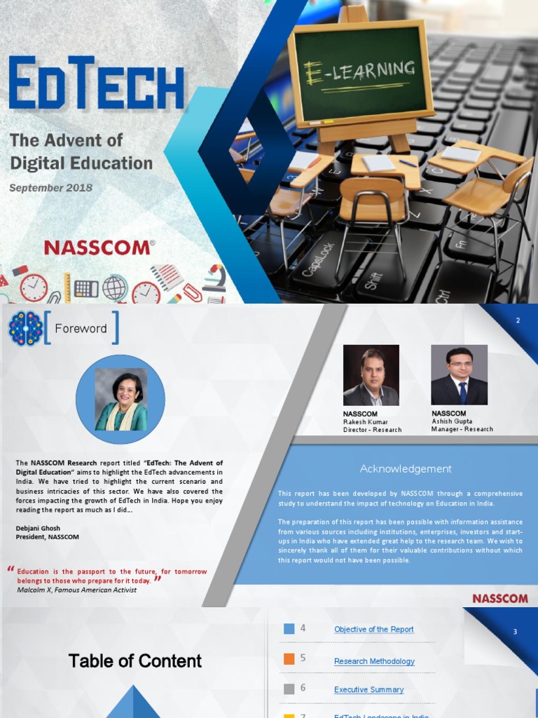 EdTech The Advent of Digital Education | PDF | Educational Technology ...