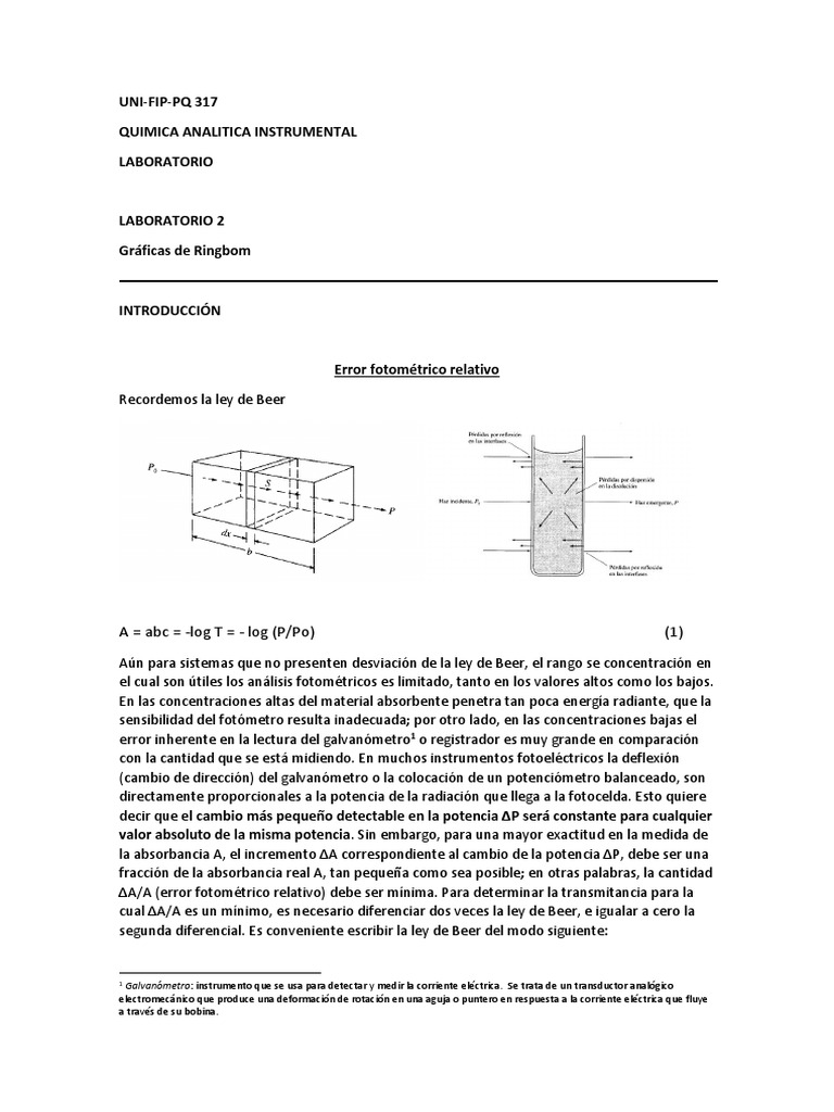 Lab 2 Gráficas de Ringbom Pq317 | PDF | Metrología