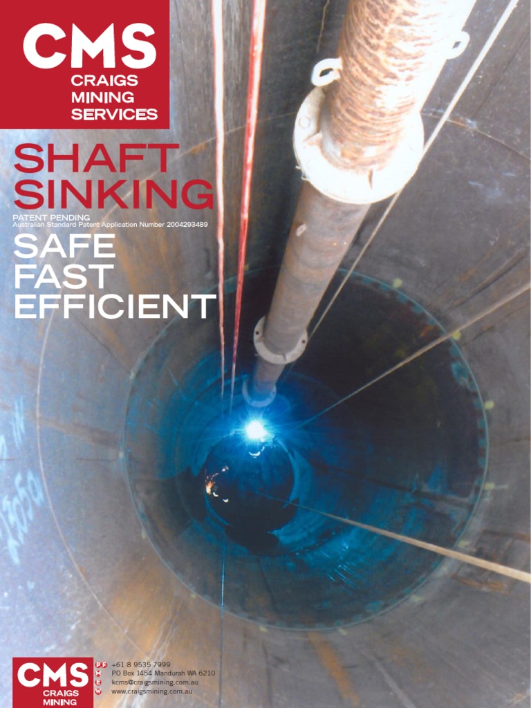 Shaft Sinking | PDF | Mining | Industries