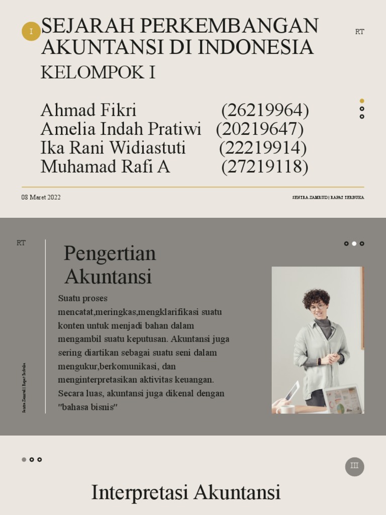 Sejarah Akuntansi di Indonesia | PDF