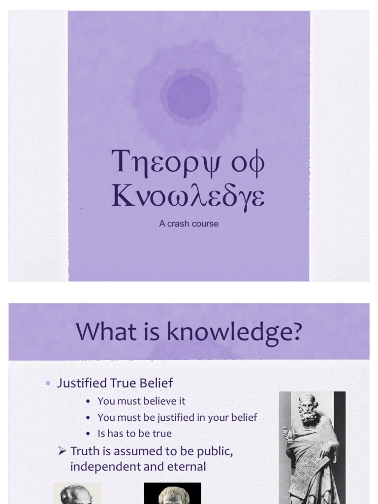 TOK Themes | PDF | Paradigm | Theorem
