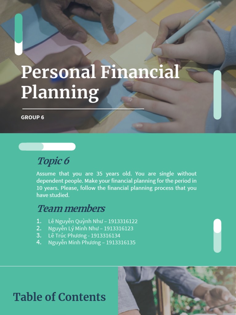 Personal Fin Group 6 Powerpoint | PDF | Insurance | Investing