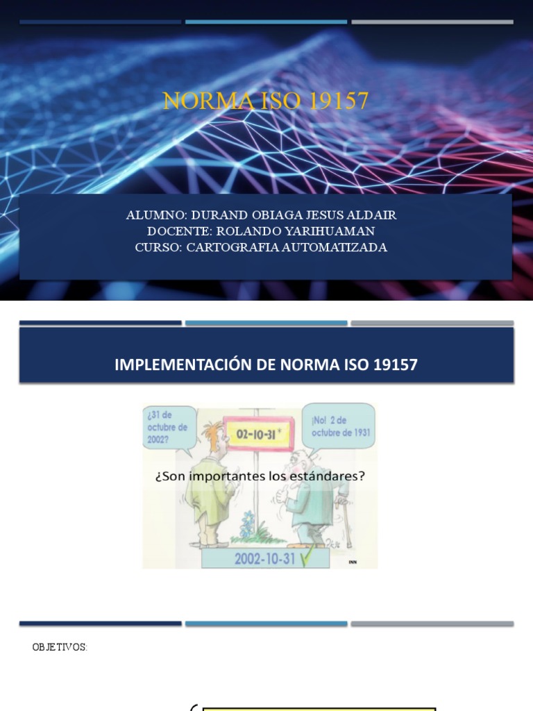 Norma Iso 19157 | PDF