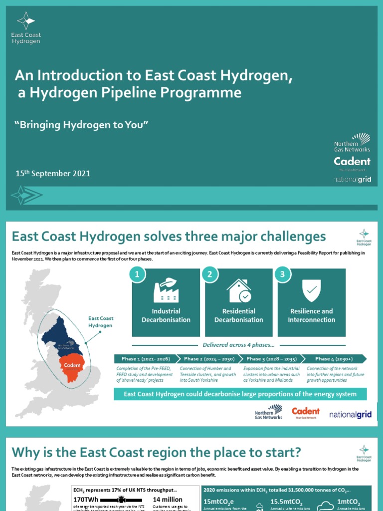 Humber Hydrogen Network | PDF | Low Carbon Economy | Infrastructure