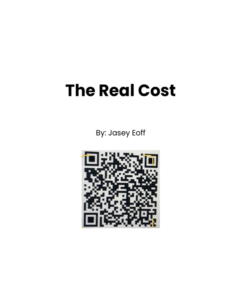 The Real Cost | PDF