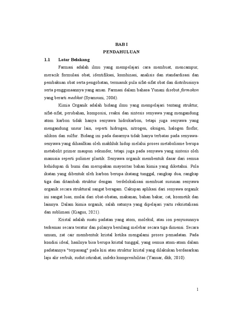 Rekristalisasi & Sublimasi Perc. 3 | PDF