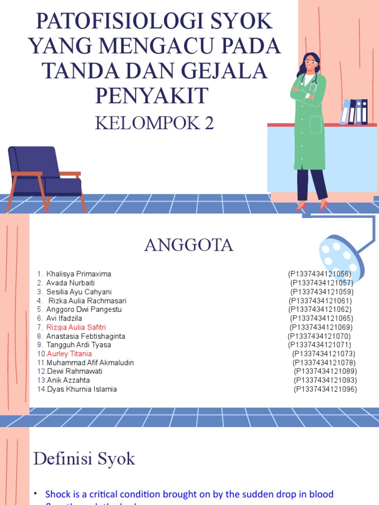 Kel 2 Patofis, Kerja Kel Syok, SM Reb B Prodi d3 TLM | PDF | Shock (Circulatory ...