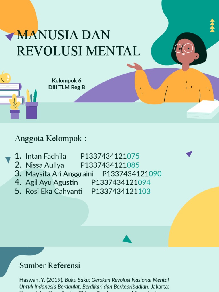 Kel 6 ISBD - Manusia Dan Revolusi Mental | PDF | Karier & Perkembangan