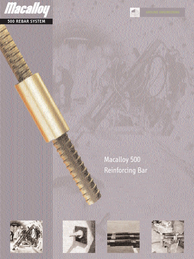 Macalloy 500 | PDF | Mechanical Engineering | Building Engineering