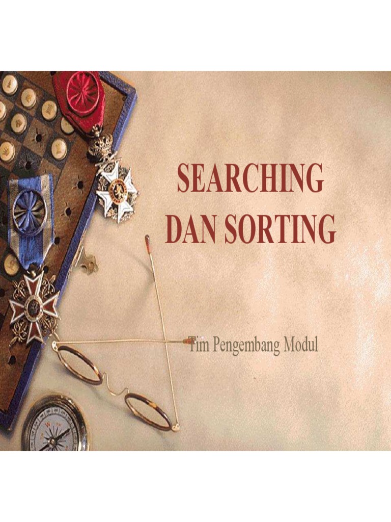 Searching Dan Sorting | PDF
