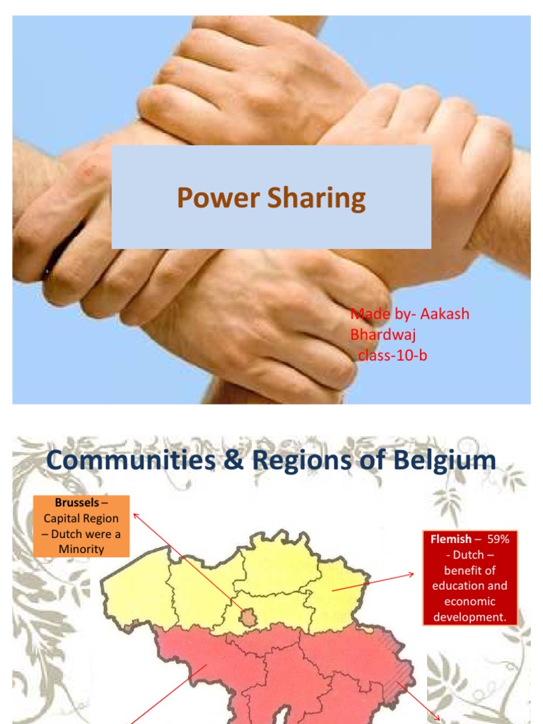 Power Sharing-Sst Class 10 | PDF | Sri Lanka | Separation Of Powers