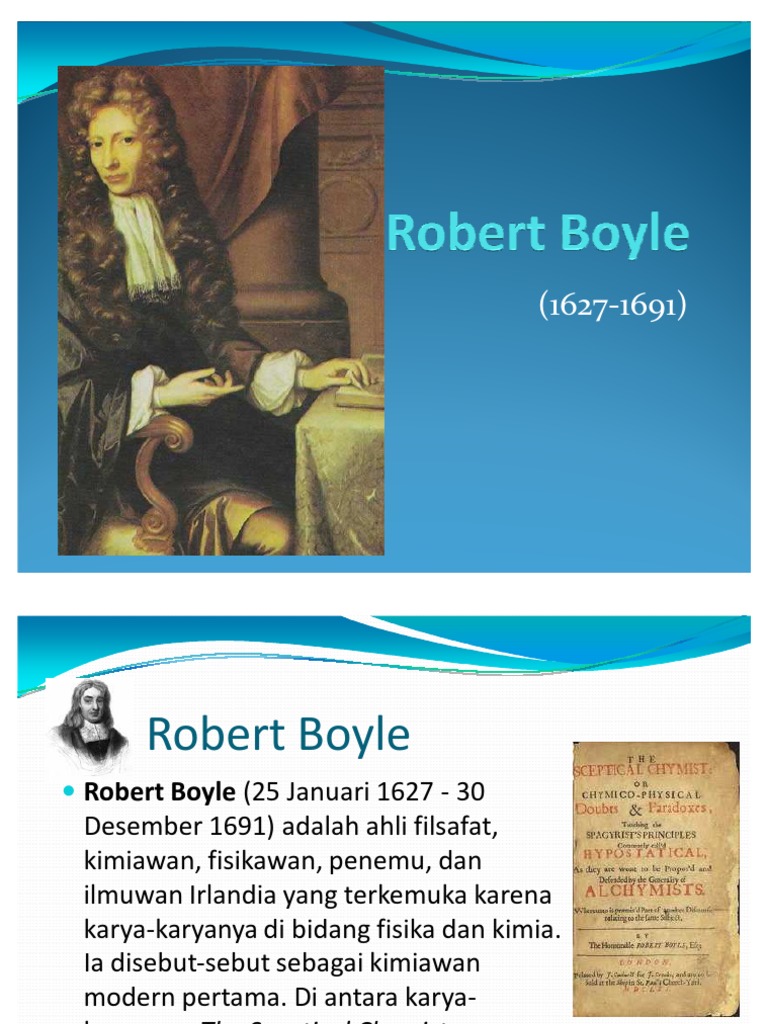 Robert Boyle | PDF | Sejarah | Agama & Spiritualitas