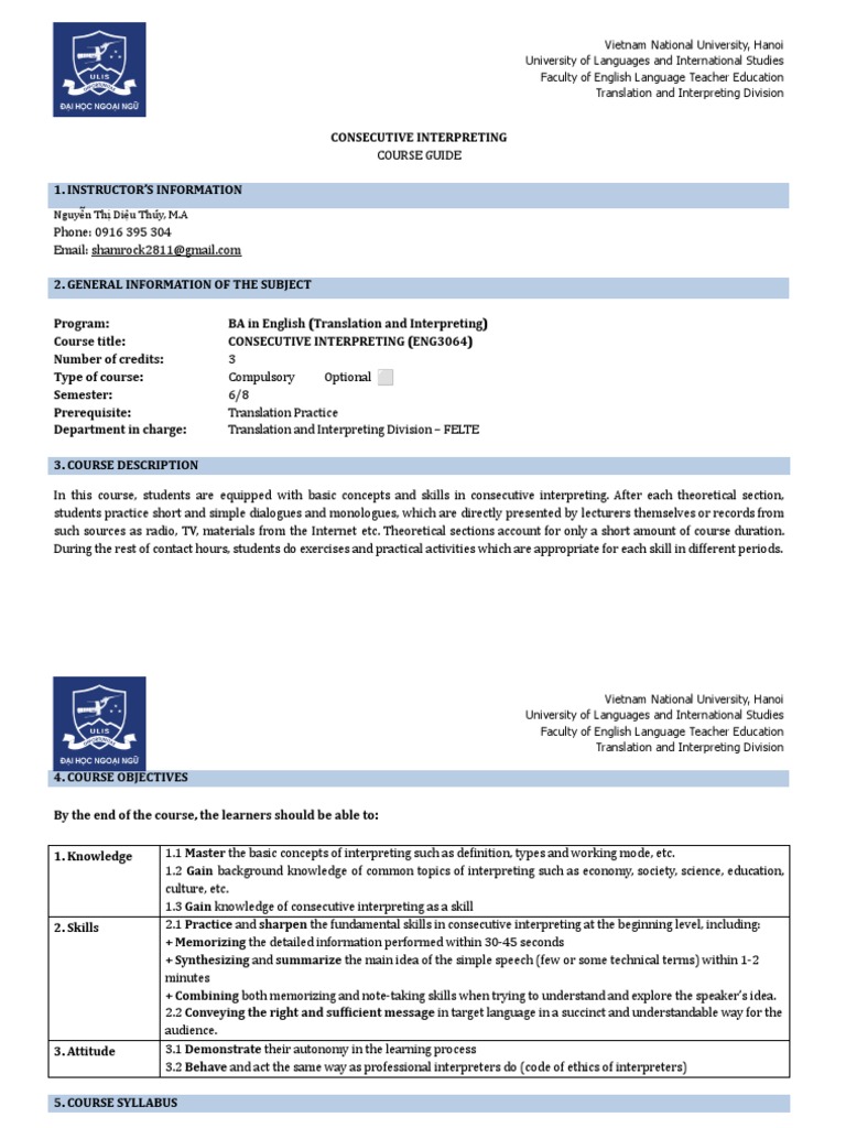Interpreting Outline - 2021 | PDF | Language Interpretation ...