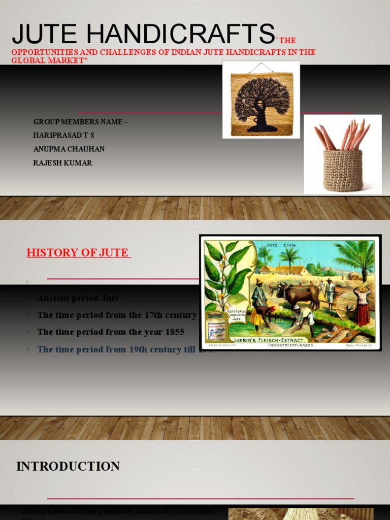 Jute Presentation IB | PDF | Jute | Recycling