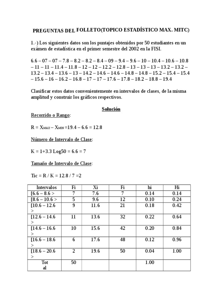 Ejercicios Resueltos de Estadistica | PDF | Muestreo (Estadísticas)
