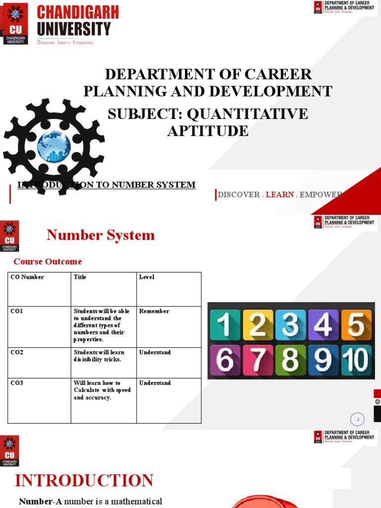 A Scorm Introduction To Number System Divisibility Rules And Bodmas Pdf Numbers Integer