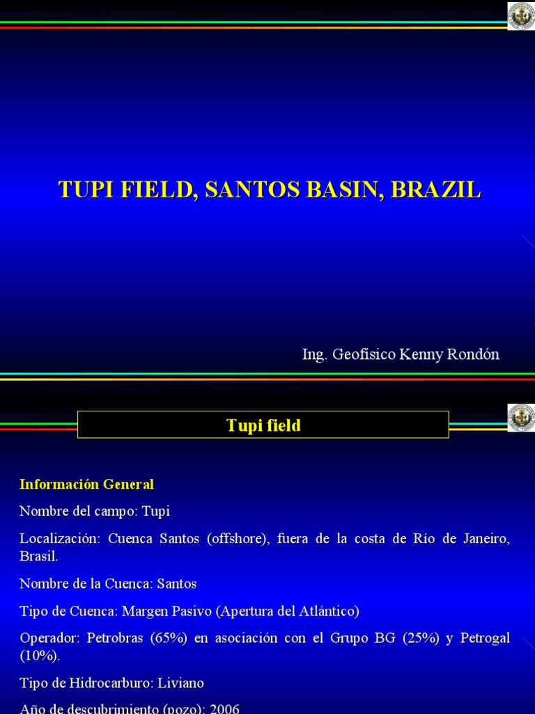 Tupi Field | PDF | Petróleo | Paleontología económica