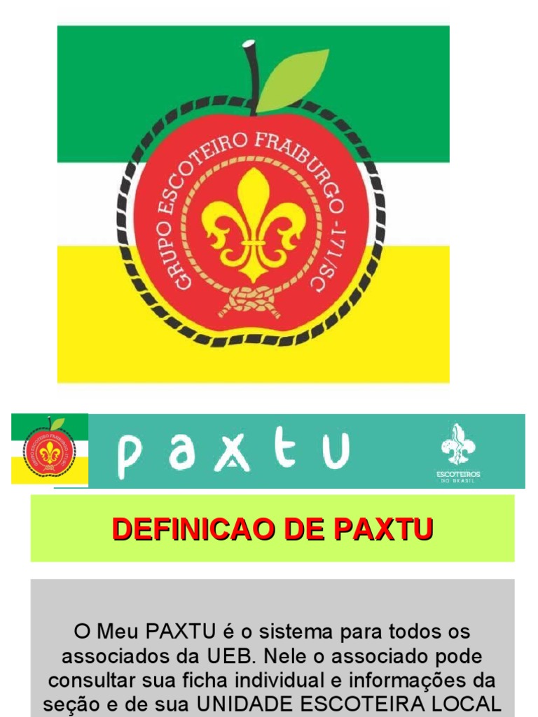 Sistema PAXTU para Associados UEB | PDF | Senha | Era da Informação