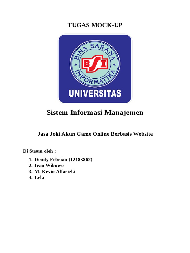 Jasa Joki Akun Game Online Terpercaya | PDF | Bisnis