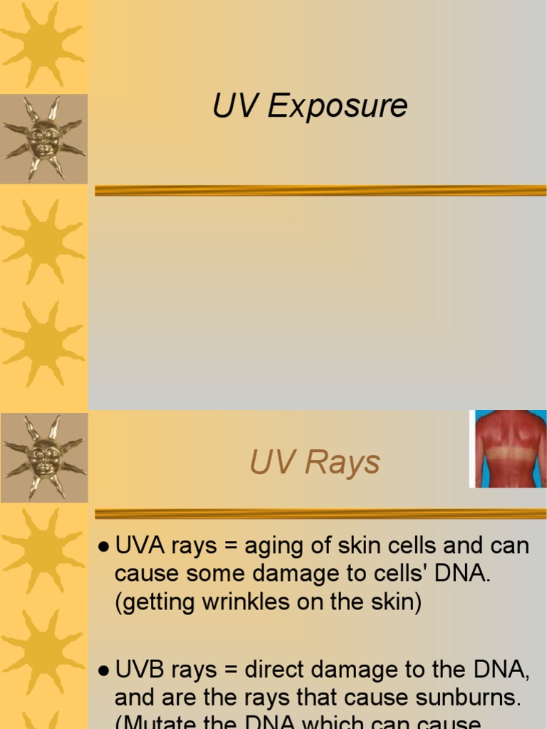 UV Exposure Class | PDF | Skin Cancer | Ultraviolet