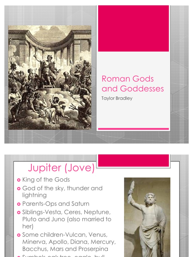 Roman Gods and Goddesses Slide Show | PDF